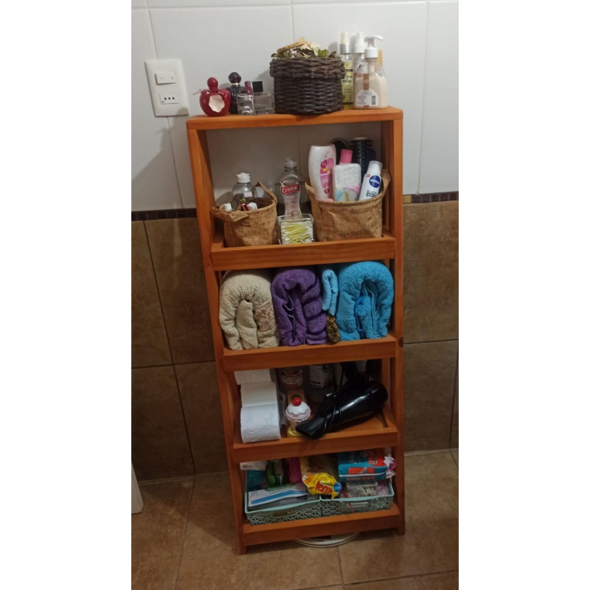 Estanteria / Biblioteca Multiuso en Madera – Carpinteria – El Raka