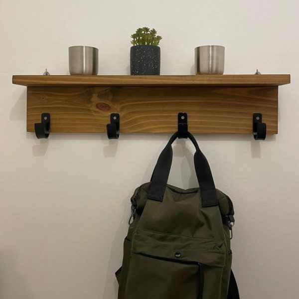 Perchero de Pared en Hierro – Carpinteria – El Raka